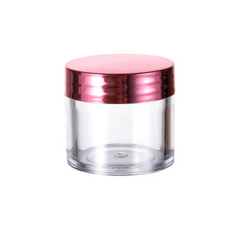 30g 1oz Clear Plastic Jar With Pink Lid For Nail Powder - Explore China ...