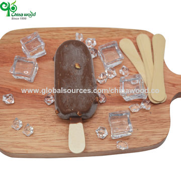 Buy Wholesale China Best Selling 114mm Wooden Disposable Ice Cream ...