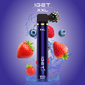 Adjustable Airflow Nicotine Salt Iget XXL 950mAh Disposable Pod Device ...
