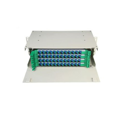 Rack Mount ODF 96 Cores Optical Patch Panel with FC/SC Adaptor, Fiber ...