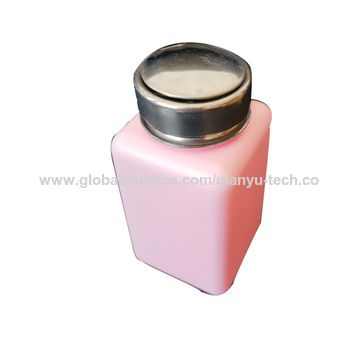 ESD Safe Solvent Dispenser Bottle with Standard Pump Top, 6 oz, Solvent ...
