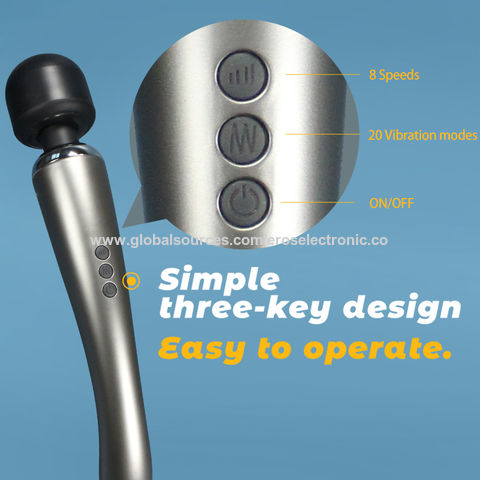 Buy Wholesale China Cordless Electric Full Body Massager, Electronic ...