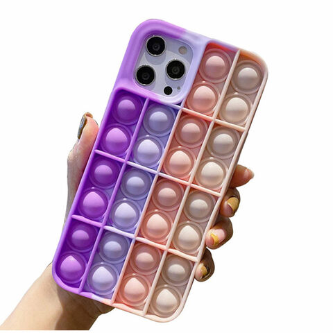 Buy Wholesale China Push Bubble Fidget Toy Silicone Phone Cases Cover ...