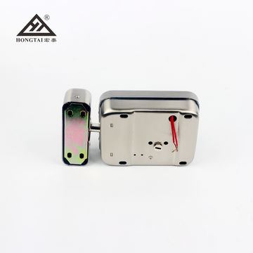 Electronic Door Lock Remote Control Lock Metal Door Lock DC12V Single ...