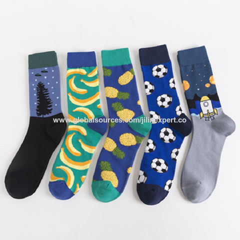 New Colorful Tide Socks In The Stocking Multi - Pattern Joker Trend ...