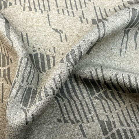 Taiwan Graphene Printed Flat Back Rib Fabric with Far Infrared Feature ...