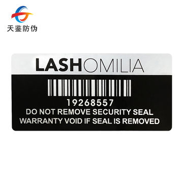 Buy Wholesale China Custom Good Quality Sticker Logo Anti-fake Printing ...