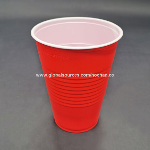 Buy Wholesale China Disposable Plastic 16oz 480ml Ps Cup,two Colors 9g ...