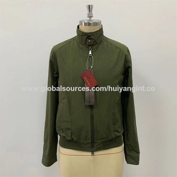 Buy Wholesale China Men's Cotton Fabric Jacket Raised Collar Jacket ...