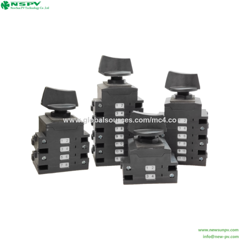 Buy China Wholesale Dc21b 1500vdc 2-8p Solar Isolator Switch For Solar ...