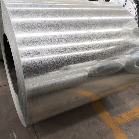 Buy Wholesale China Building Materials Dx51d Regular Zinc Spangle Galvanized Steel Coils ...