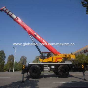 China Rough Terrain Crane ,Hydraulic Telescopic Crane SRC900T 90Ton ...