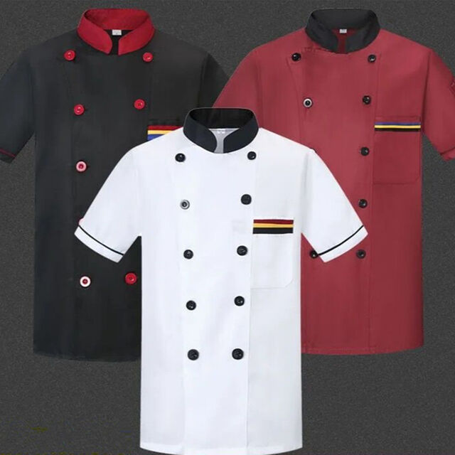 Fashion Chef Clothes Kitchen Work Clothes Hotel Working Uniform ...