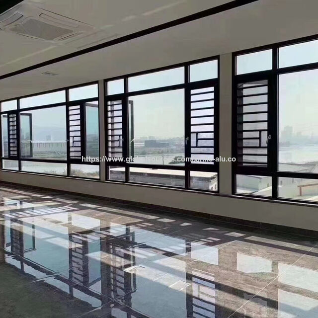 Buy Wholesale China Aluminium Casement Window With Security Bar ...