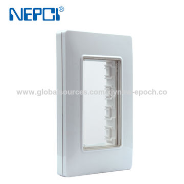Buy Wholesale China Manufacturer 4 Gang Waterproof Faceplate Xjy-qb-42 ...