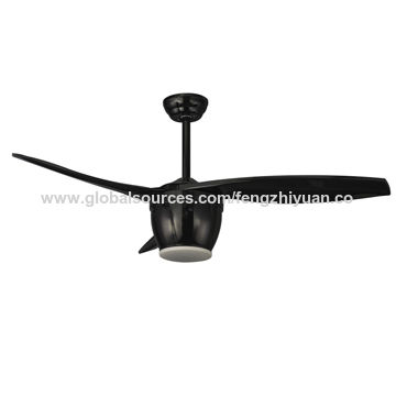 Buy Wholesale China 52" Ceiling Fan With Led Light/acrylic Light Shade ...