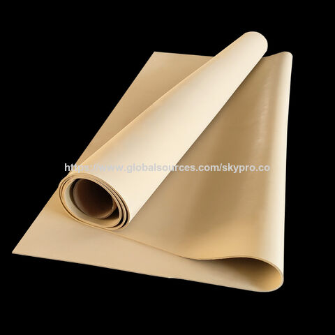 High tensile strength and tear resistance raw beige tan color natural ...