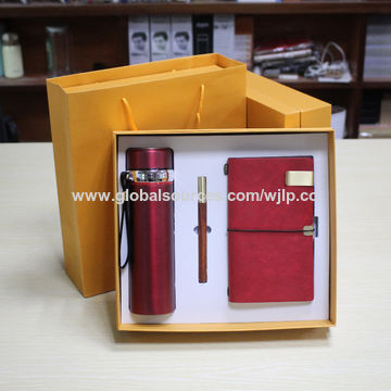 Buy Wholesale China New Promotion Gift Stationery Set Pen Thermos Mug ...