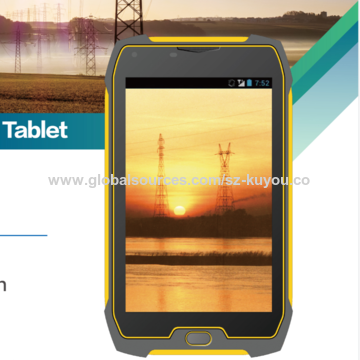 China Industrial rugged android tablet PC 4G+64G with gps SONY Camera ...