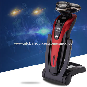 Buy Wholesale China Red Color Men's Shaver Razors With Base Support 3 ...