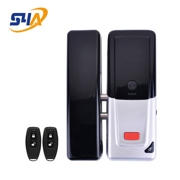 Buy Wholesale China Wireless Glass Door Lock System With 433mhz Remote ...