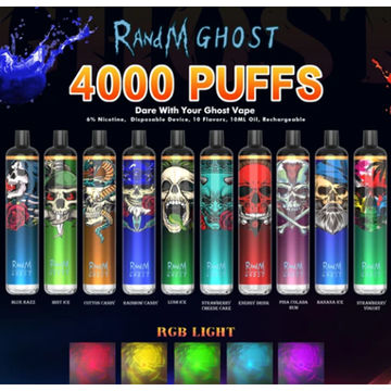 Wholesale original R and M Ghost disposable vape pen electronic ...