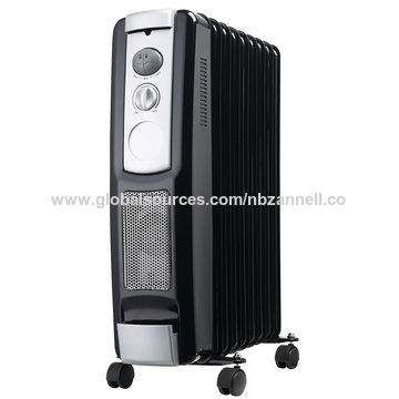 Oil Filled Radiator with Adjustable Thermostat, Overheat Protection and ...
