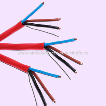 Hot sales 2/3/4 cores fire alarm cable ETL CL2 CL3, alarm cable ETL ...