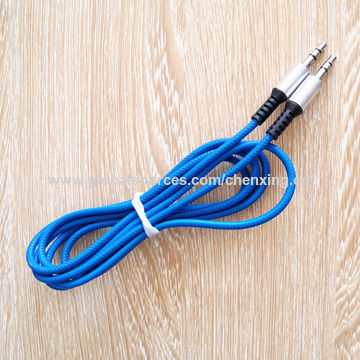 Buy Wholesale China Tpe Embossed Male To Male Audio Cable 3.5mm Audio ...