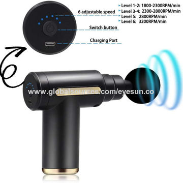 China Super Mini Portable Massage Gun, Deep Tissue Massager pocket ...