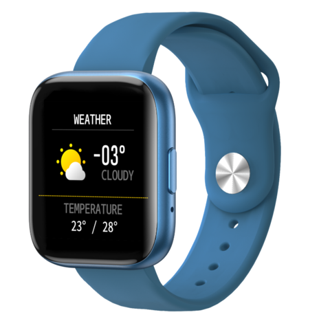 Bluetooth Smart Tracking Watch 1.55inch Touch Screen Fitness Tracker ...