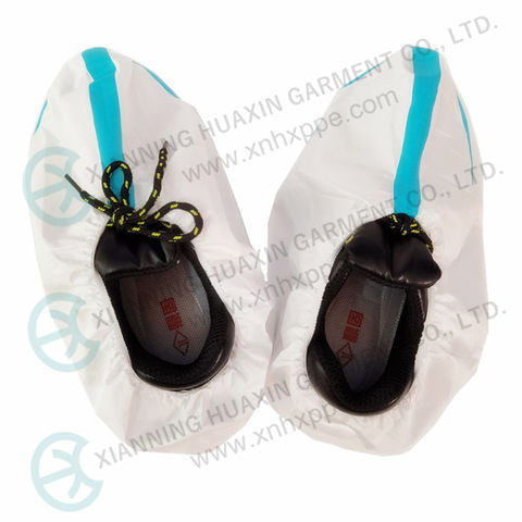 Buy Wholesale China Disposable microporous taped seam shoe cover with ...