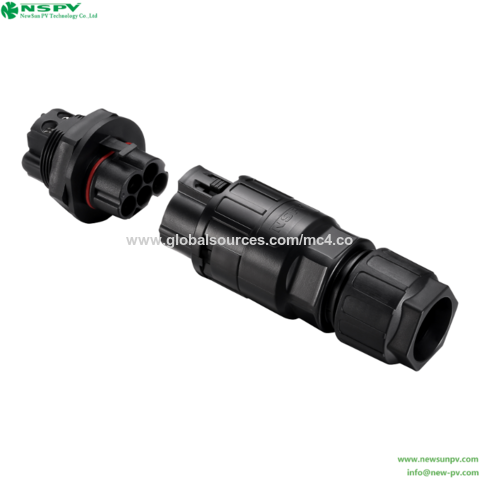 Tuv Certified Solar Inverter Ac Connector 5p For Hybrid Inverter Off ...