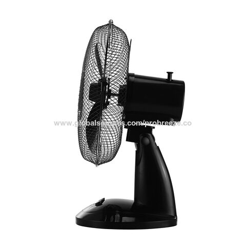 Plastic 16 Inch Desk Fan With 3 Speeds, Office Use Table Fans With 90 ...