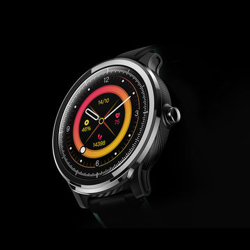 SN80 3D UI BT5.0 1.3' smartwatch fiber carbon back case IP68 waterproof ...