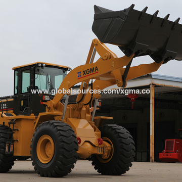 China XGMA 5 Ton Wheel Loader XG955H with high dumping height, small ...