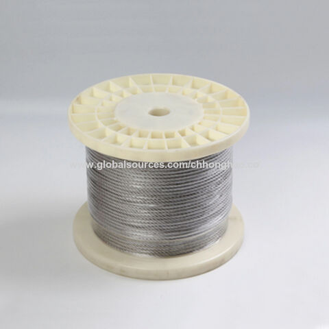 1x19 Aisi304/316 Stainless Steel Wire Rope1mm To 10mm Wire Rope Cable ...