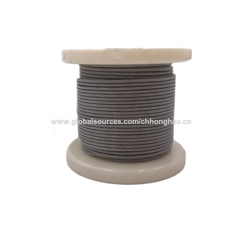 China 4-6mm 6x19+FC PVC Coating Steel Wire Rope on Global Sources,Wire ...