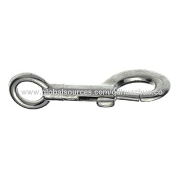 Zinc alloy die-cast rigging swivel loop snap, fixed round ring,ISO9001 ...