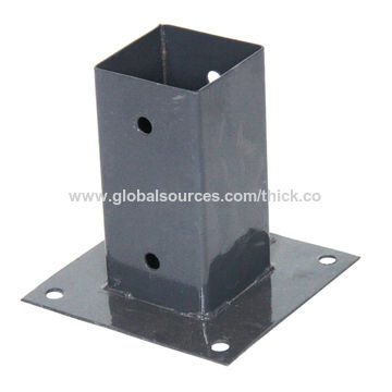 Buy Wholesale China Ground Plate For Round Or Square Wooden Post ...