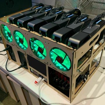 Buy Wholesale United States Brand New 6 Gpu Mining Rig Rack Frame Case ...