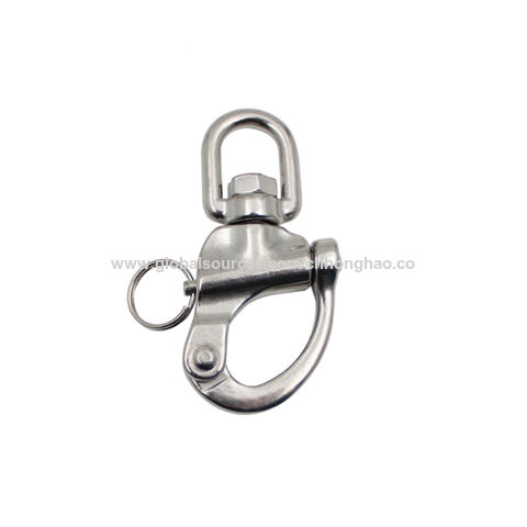 China 70MM Stainless steel adjustable shackle eye Snap Shackle on ...