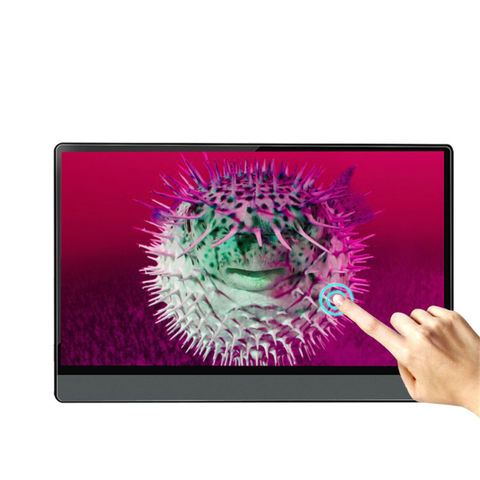 China 13.3 inch gaming portable monitor 3K 1920*1080 screen 16:9 IPS 10 ...