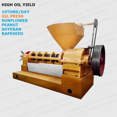 China Soybean press machine,soya oil making ,10tons day soybean seed ...