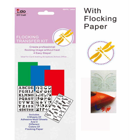 Double Sided Stickers Kit with Flocking Personalized Sticker, DIY ...