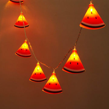 Buy Wholesale China 10 Count Tropical Fruit Shaped String Lights Set ...