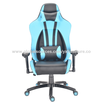 China 2021 New Gaming chair for heavy people Blue office chair PUBG ...