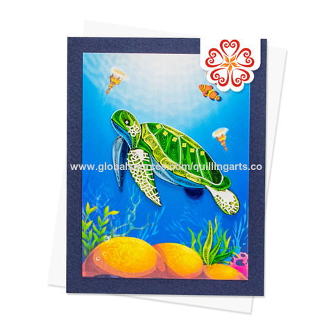 Buy Wholesale Vietnam Made In Vietnam, Handmade Best Wishes Quilling ...
