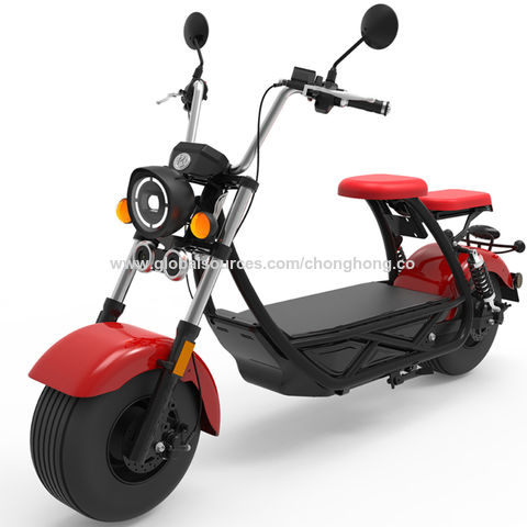 Buy Wholesale China Electric Motor Scooter Citycoco 1200w/72v Electric ...