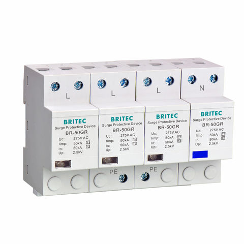 Buy Wholesale China Surge Arrestor Type 1 Surge Protector 4p Surge ...